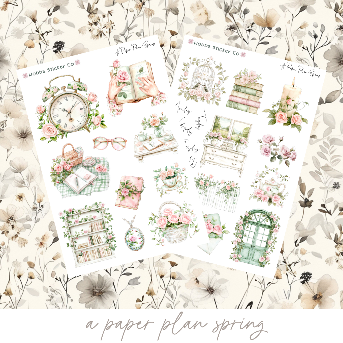 Paper Plan Spring – Page 2 – Hobbs Sticker Co