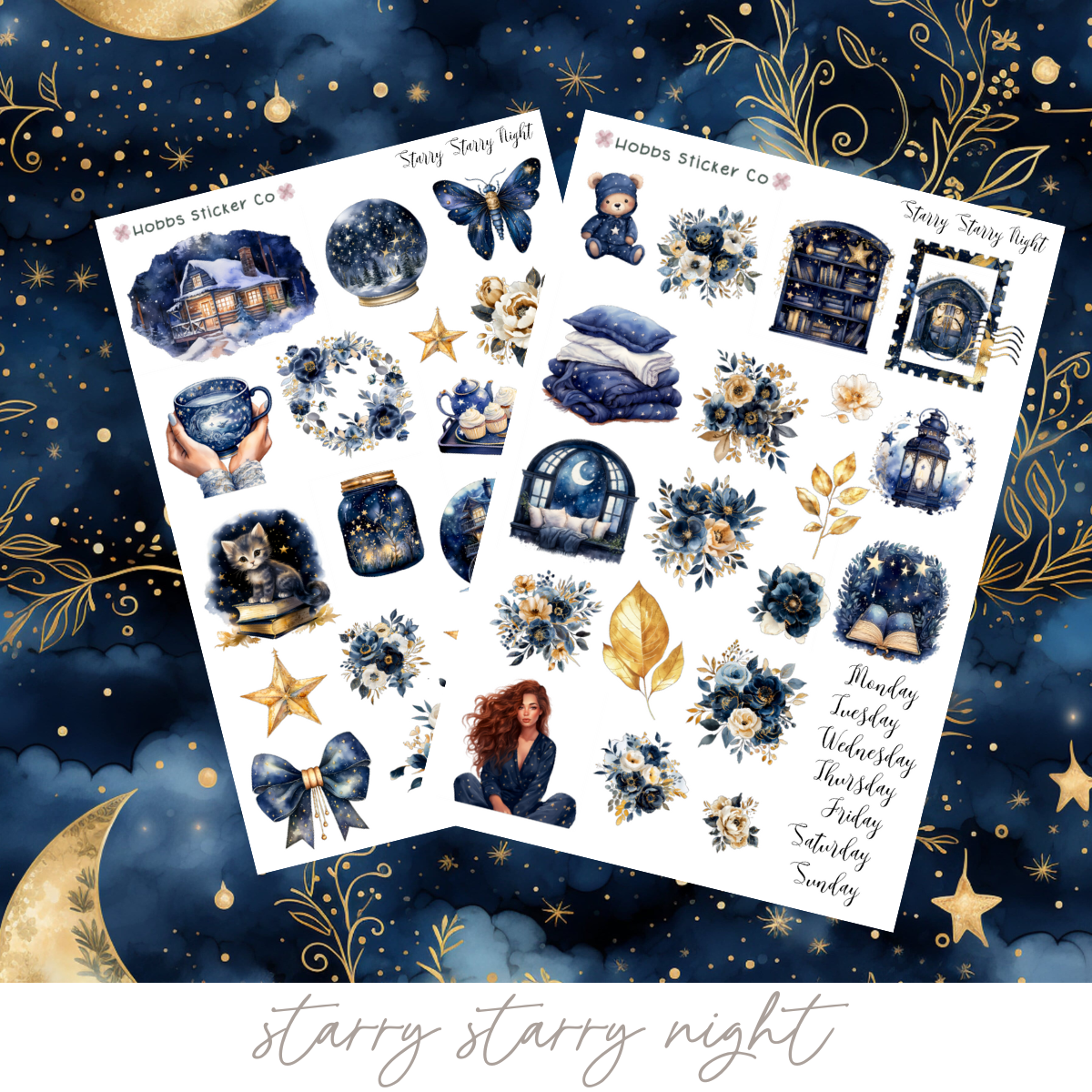 Starry Starry Night – Hobbs Sticker Co