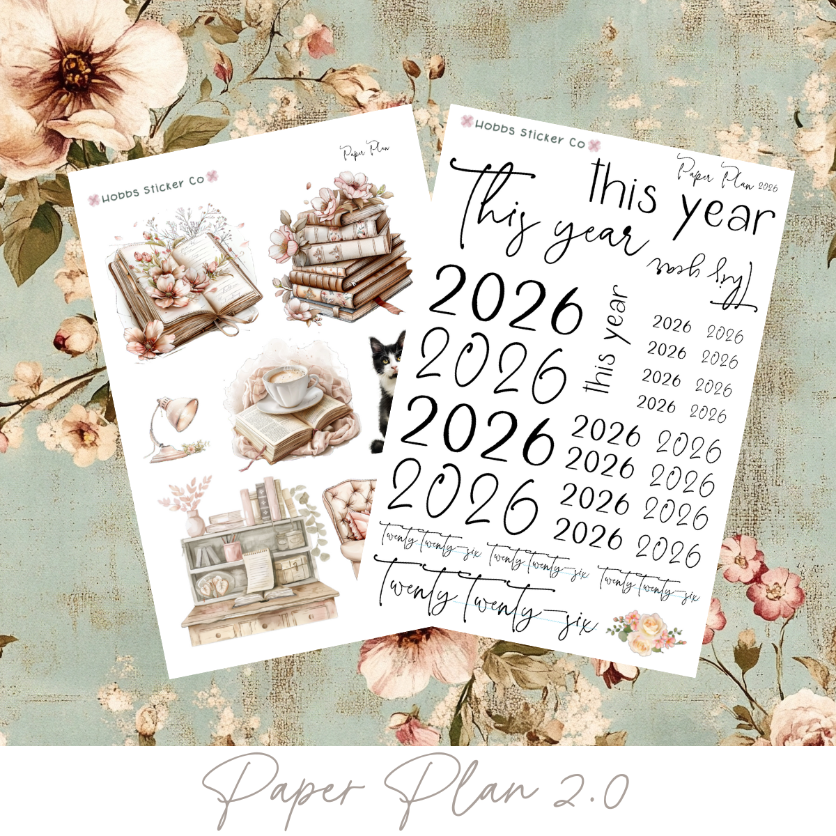 Paper Plan 2.0 Planner Setup Collection Unbound Regular – Hobbs Sticker Co